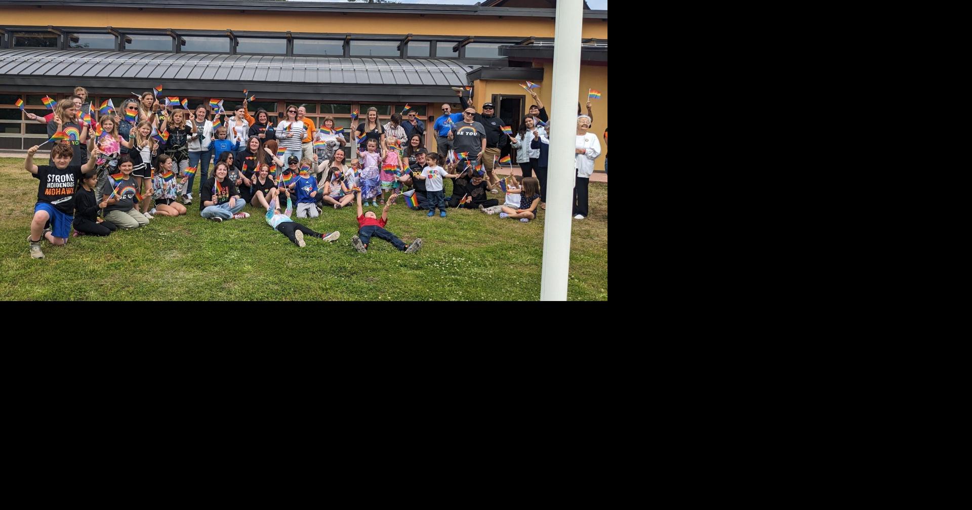 Community comes out for Pride celebrations at Wahta Mohawk Territory