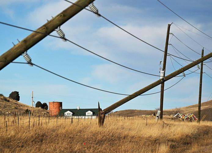 Hurricane-force wind downs power lines, fans wildfires in Colorado with ...