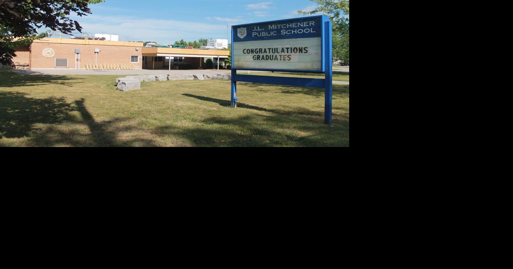 What’s going on here: roof reno at J.L. Mitchener