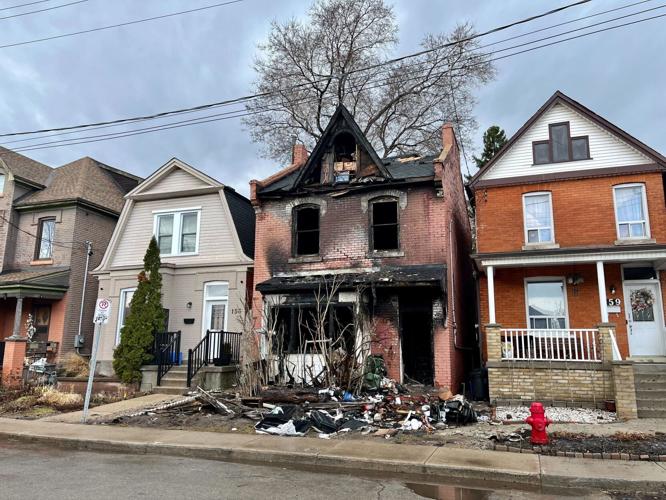 Two sent to hospital after Central Hamilton house fire