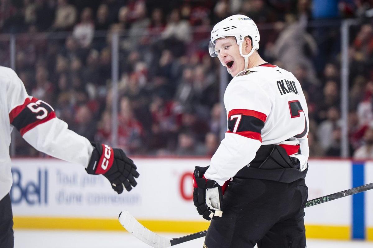 Tkachuk scores first goal as Senators end road trip with 'massive' win ...