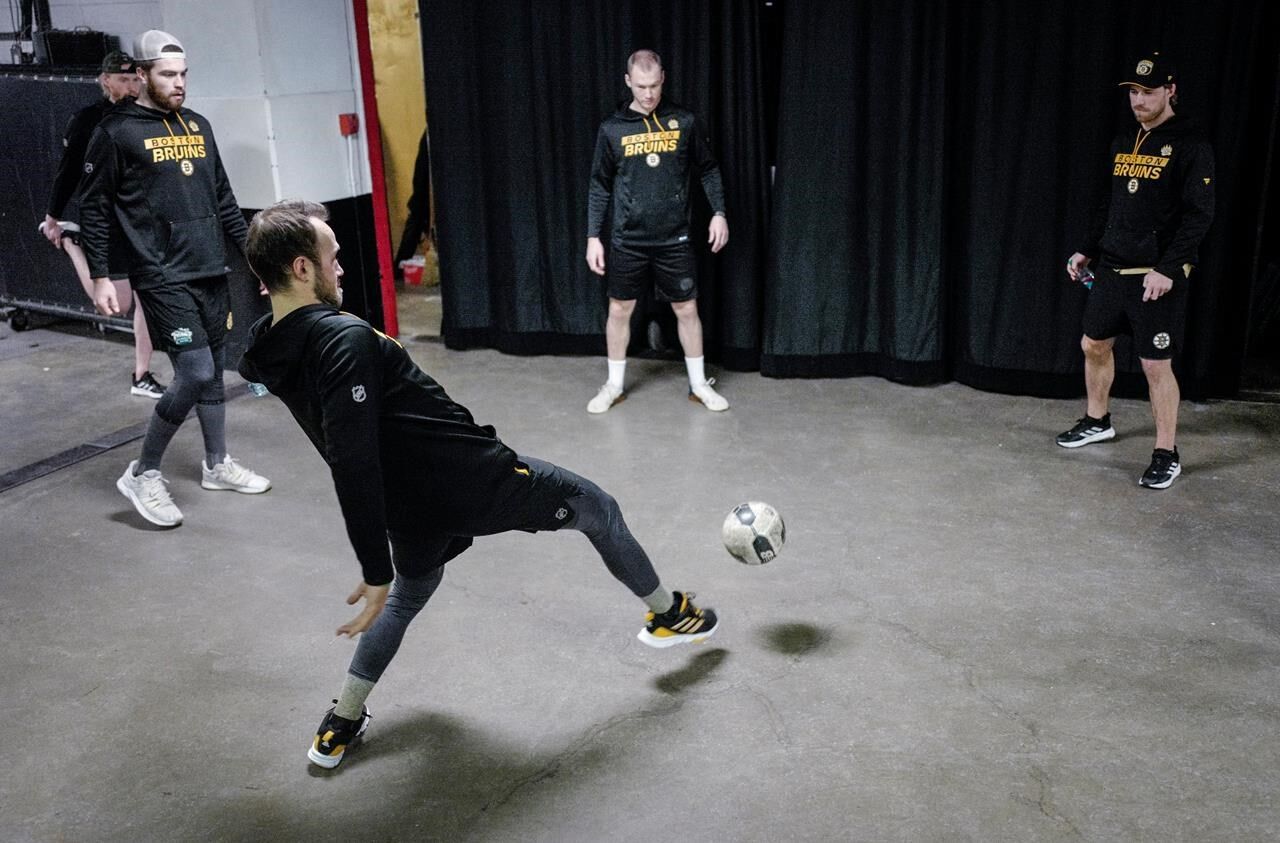 'It's pretty competitive': NHL players and their pre-game sewer ball ...