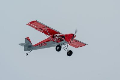 Jolly Old St. Nick touches down at Brantford Airport