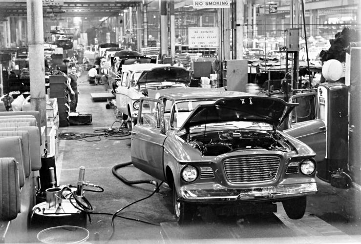 First Hamilton-made Studebaker rolls off the line in 1948