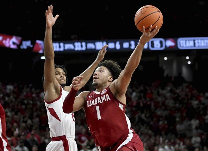 Nelson and Youngblood score 15 each and No. 3 Alabama holds off ...