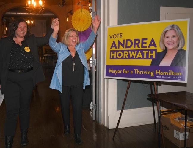 Andrea Horwath makes history as Hamilton’s first female mayor