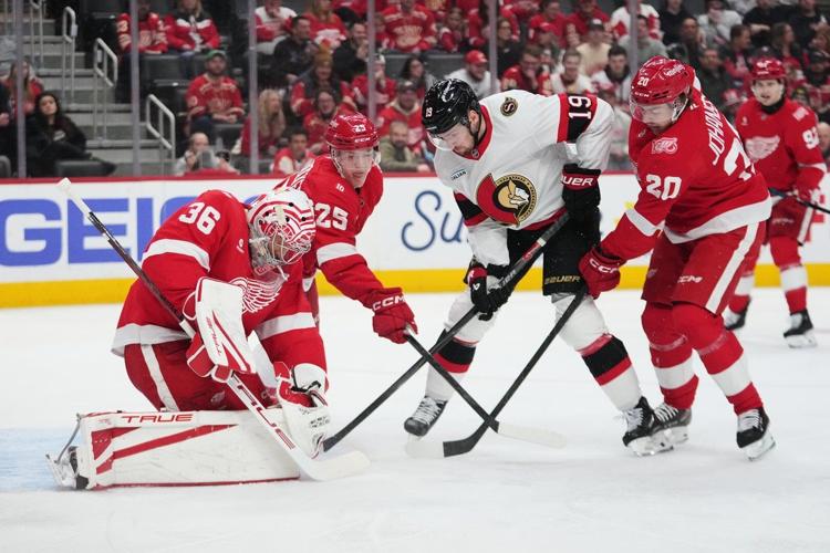 Carter Yakemchuk scores in NHL debut as surging Senators edge Red Wings 3-2
