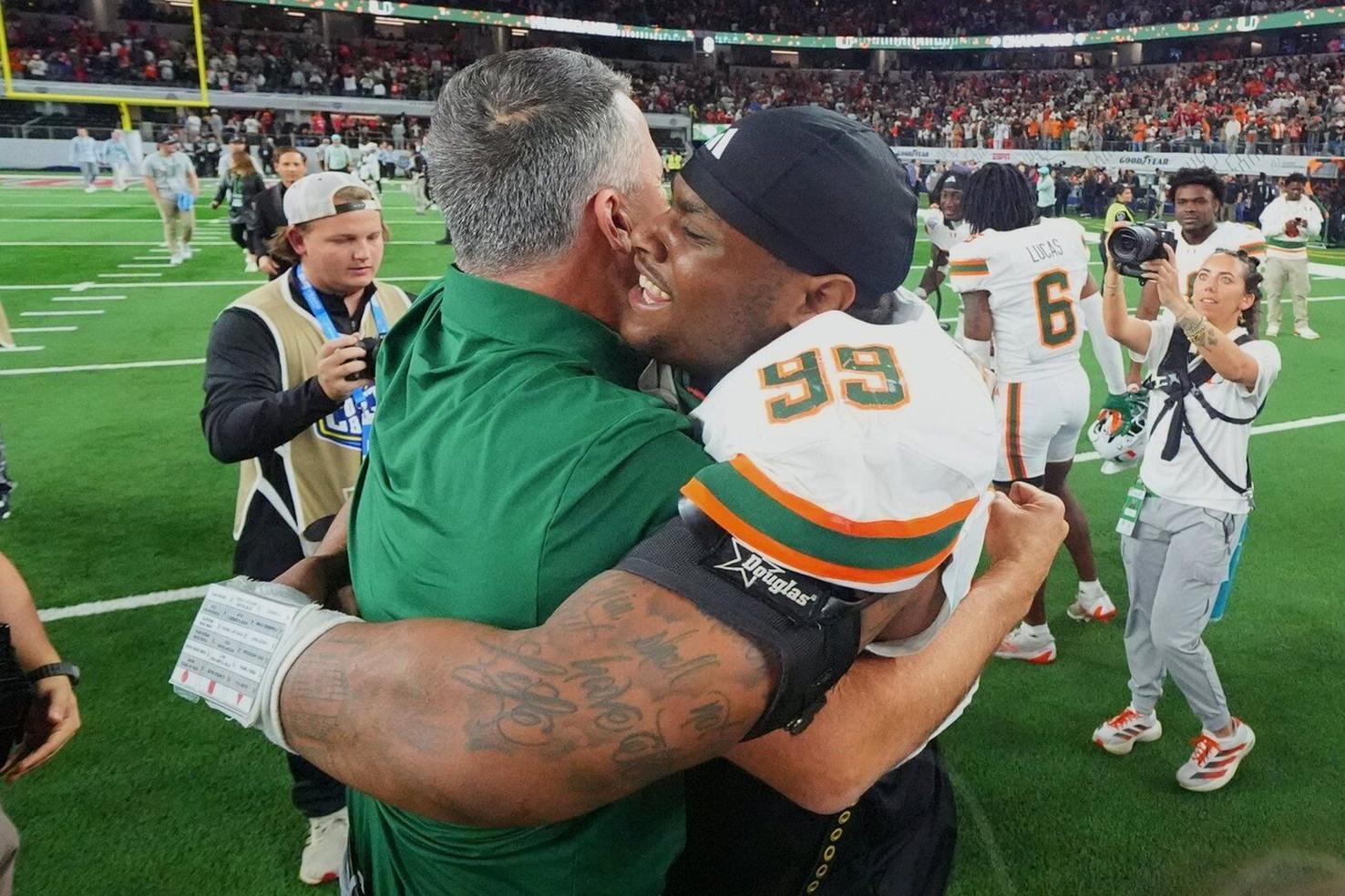 Miami coach Mario Cristobal dismisses hype around his team as he ...