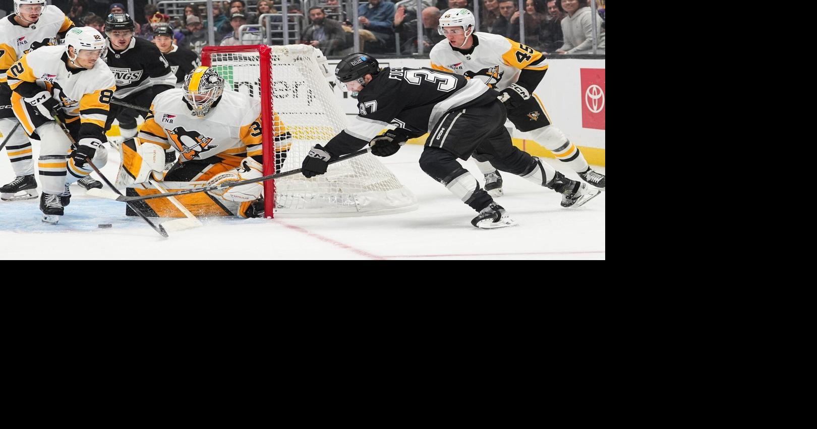 Filip Hallander's first career goal sparks Penguins' comeback win over ...