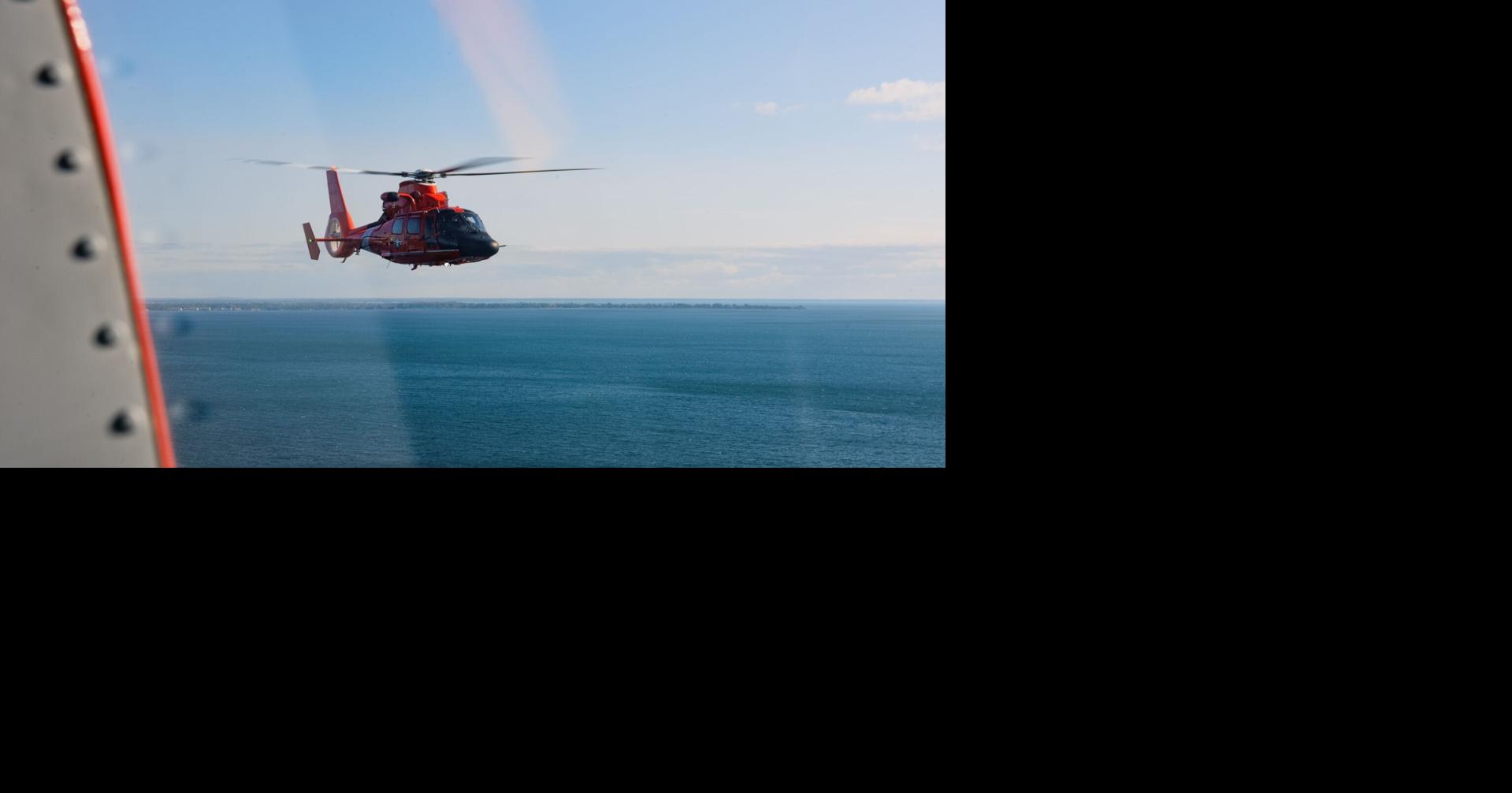 Why was a U.S. helicopter flying over Hamilton and Brant?