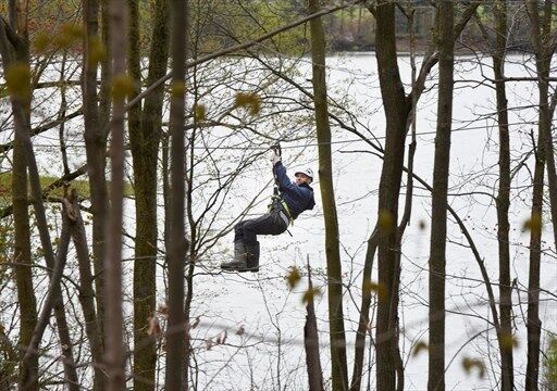 Up and away, Tarzan: Zip line adventure park opens in Binbrook