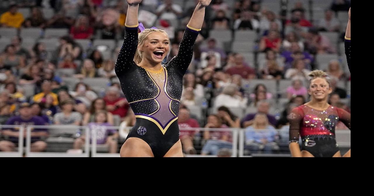 Gymnast Livvy Dunne is returning to LSU for a fifth year, saying she's ...