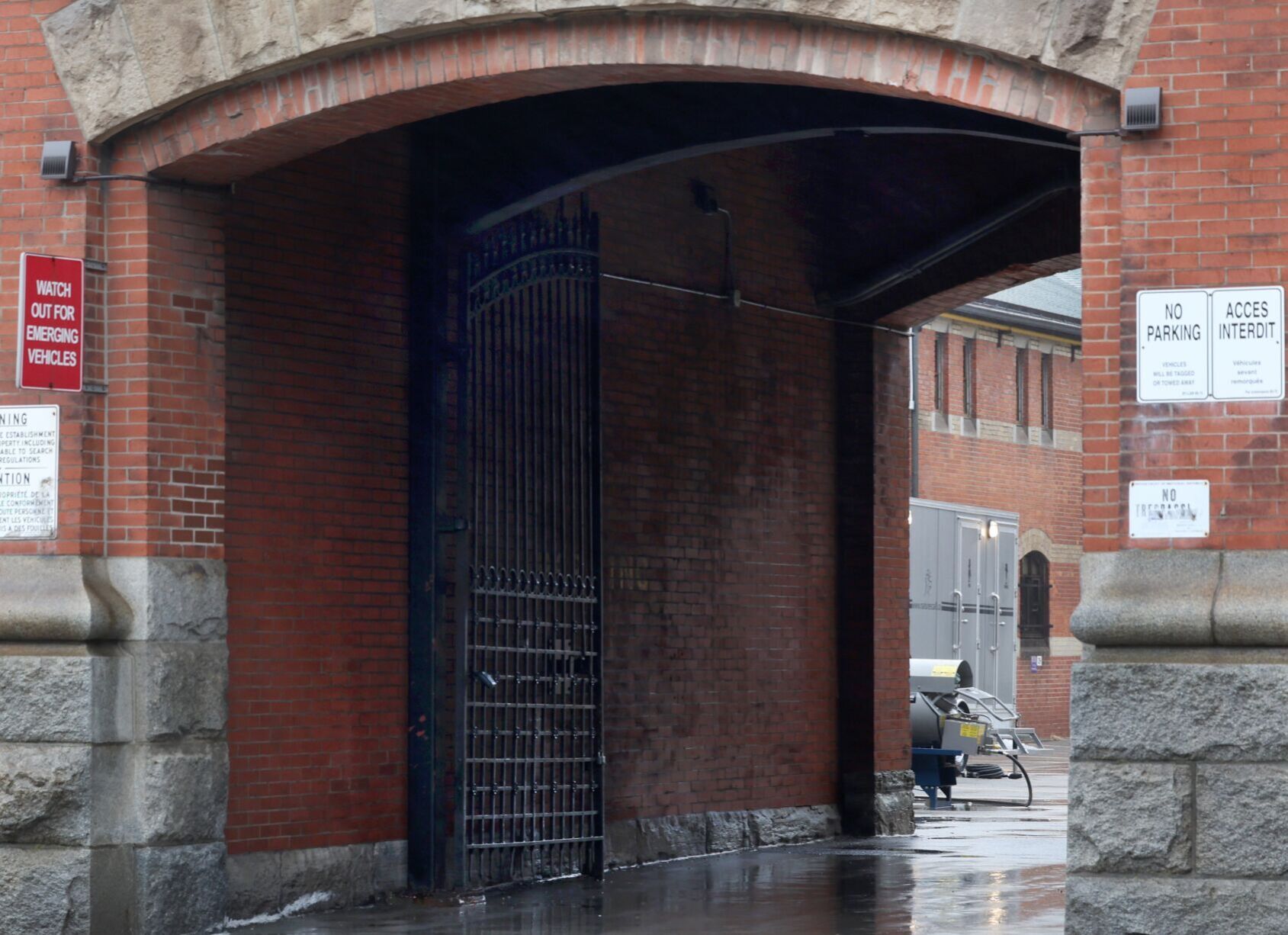Hamilton’s historic downtown armoury halted amid flooding