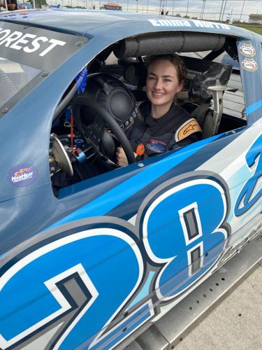 Inside Flamboro Speedway on a loud Saturday night