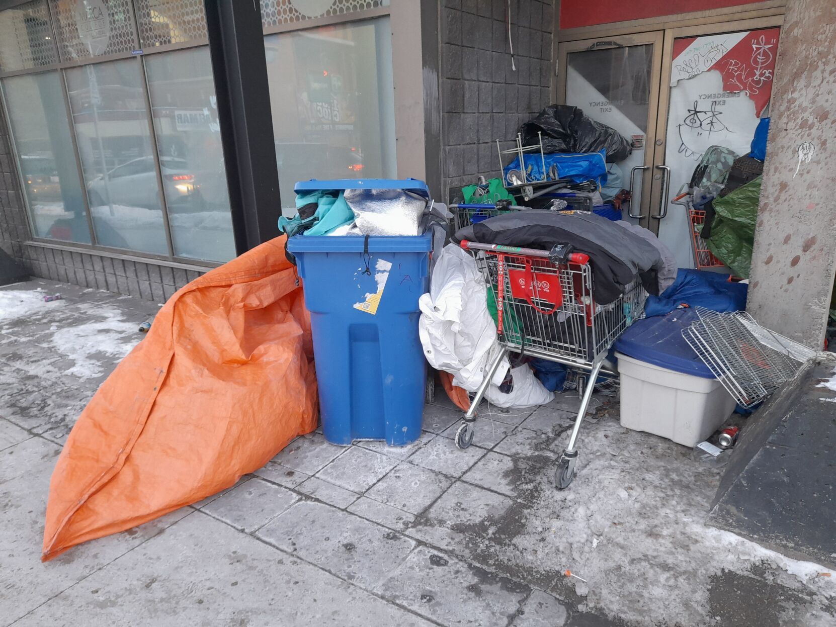 Hamilton’s homeless turn to library, mall for warmth