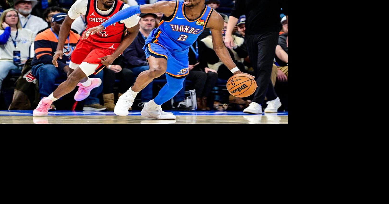 Gilgeous-Alexander scores 29 and NBA-best Thunder beat Pelicans 104-95 ...