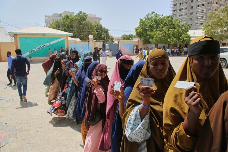 Somalis vote in the first one-person, one-vote local election in decades
