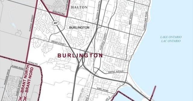 Burlington federal election riding profile