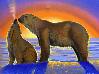 Artist Darrell Chocolate showcases his Northern Art to international ...