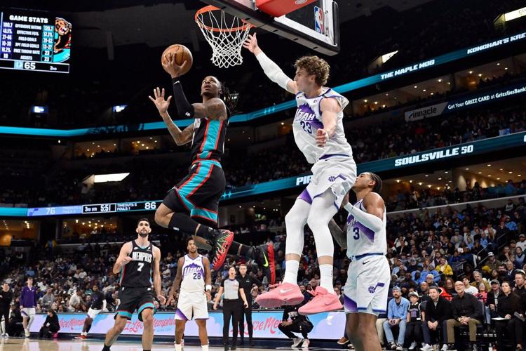 Keyonte George scores a career-high 39 points as Jazz beat Grizzlies ...