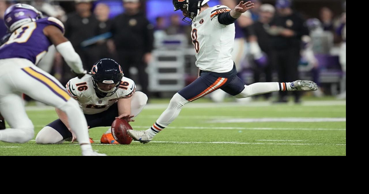 Bears outlast Vikings 12-10 on 4th field goal by Santos after 4 ...