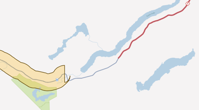 Wildfire reduces Highway 20 to single lane alternating traffic