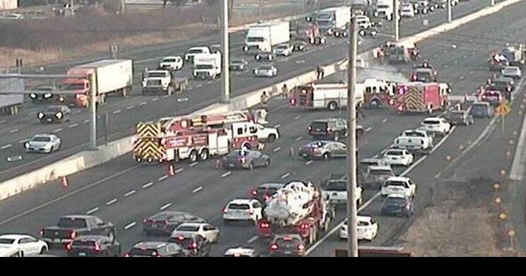 UPDATE: All lanes open on QEW Toronto bound after fiery crash messes ...