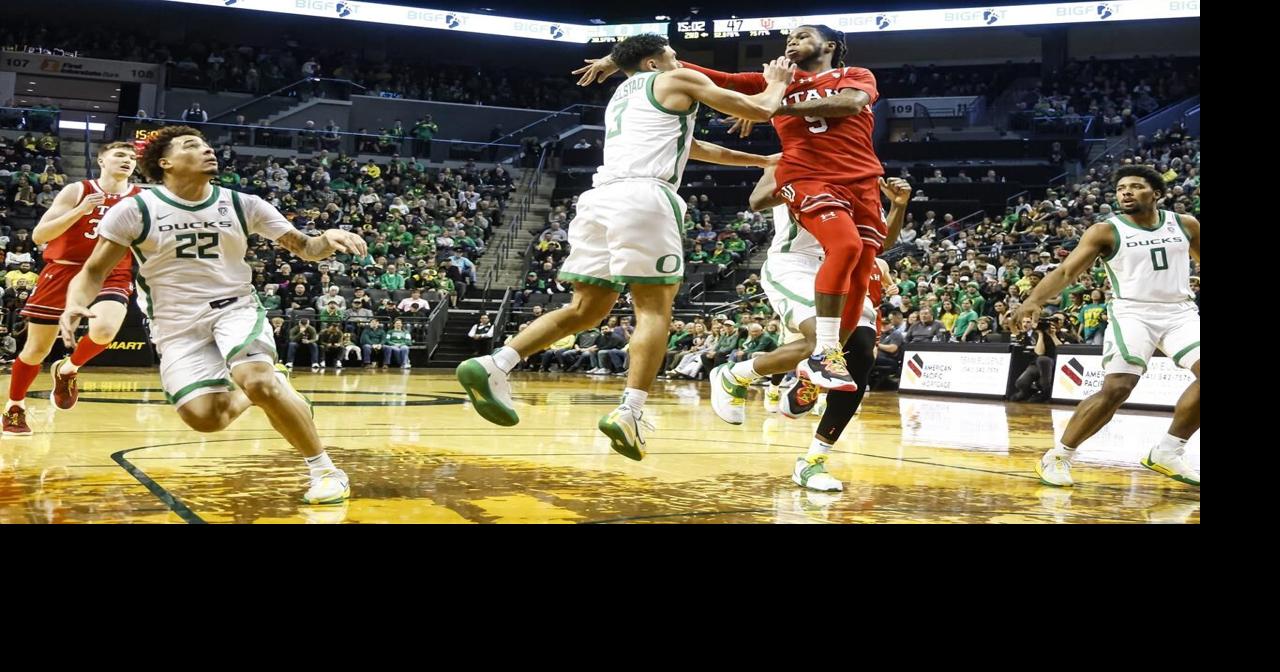 Dante's 19 points, 12 rebounds leads Oregon over Utah 66-65