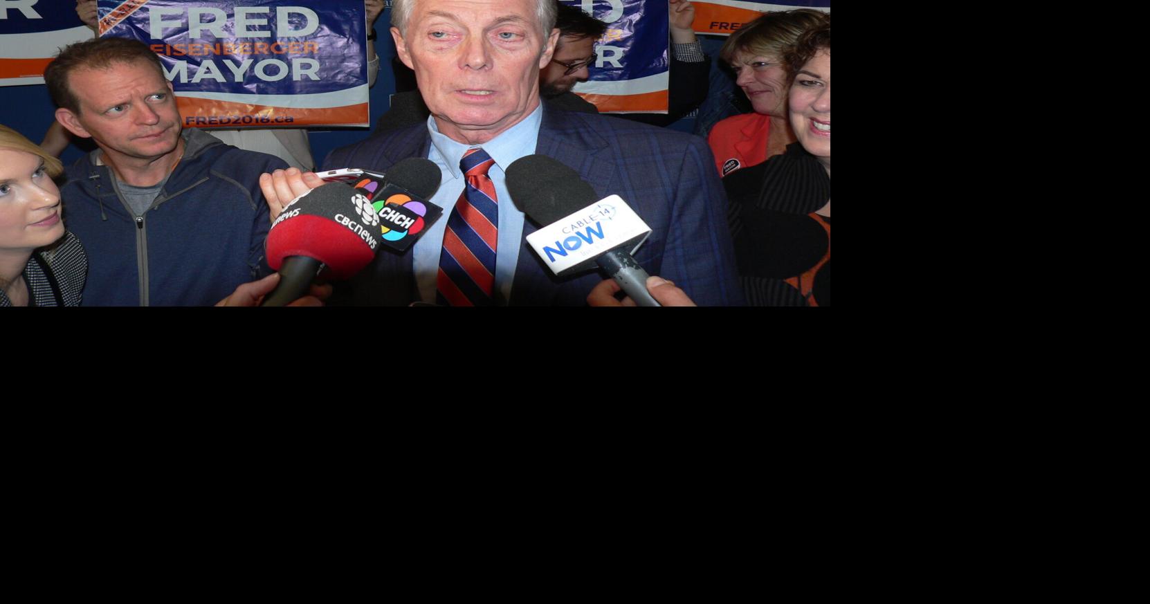 Hamilton Mayor Fred Eisenberger outlasts Vito Sgro in hard-fought win