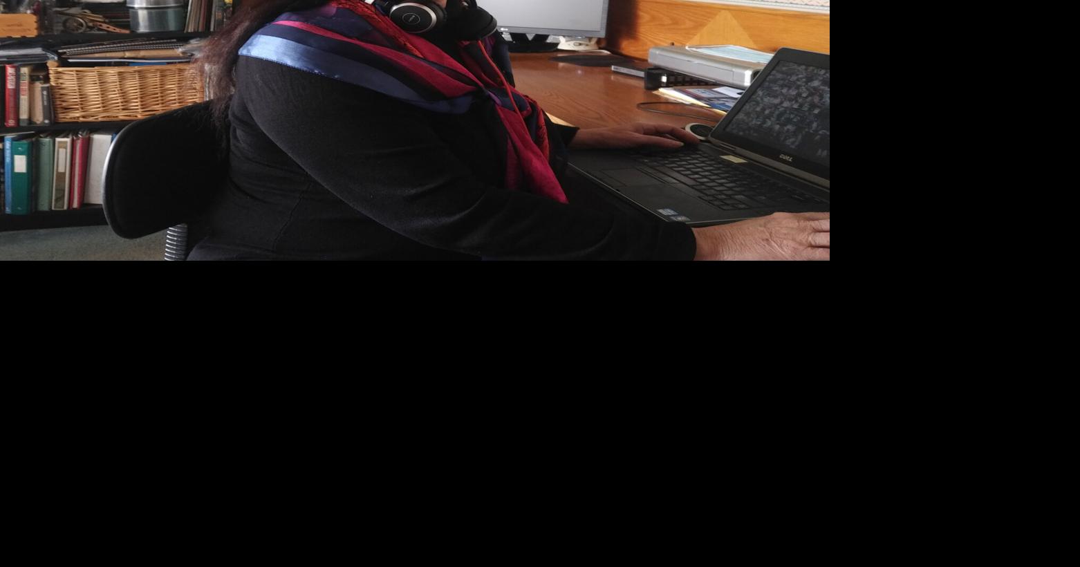 Stoney Creek Coun. Maria Pearson mostly at ease in home office