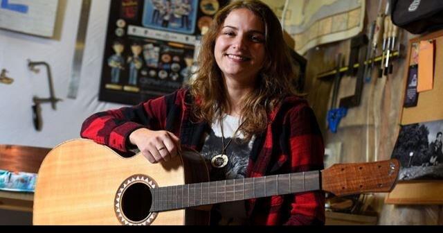 Burlington luthier Ashley Rowley brings guitars to life