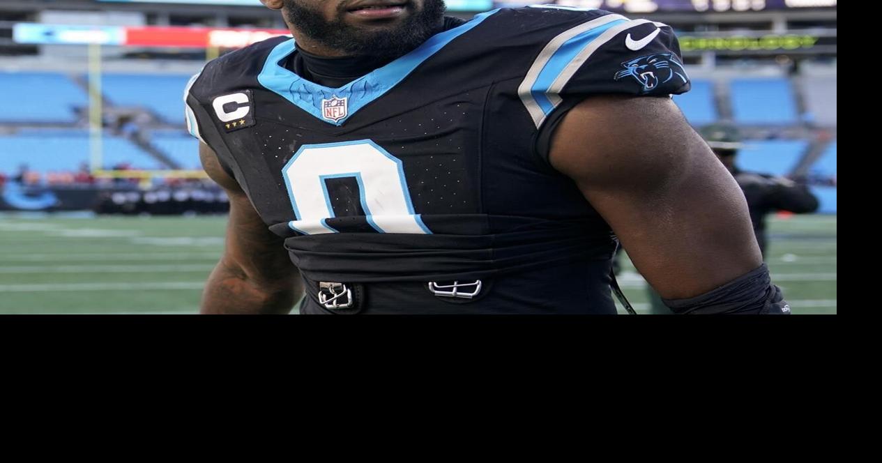 Giants acquiring star rusher Brian Burns from the Panthers, AP sources say