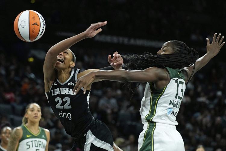 Aces' A'ja Wilson earns historic fourth WNBA MVP award, winning honor back to back