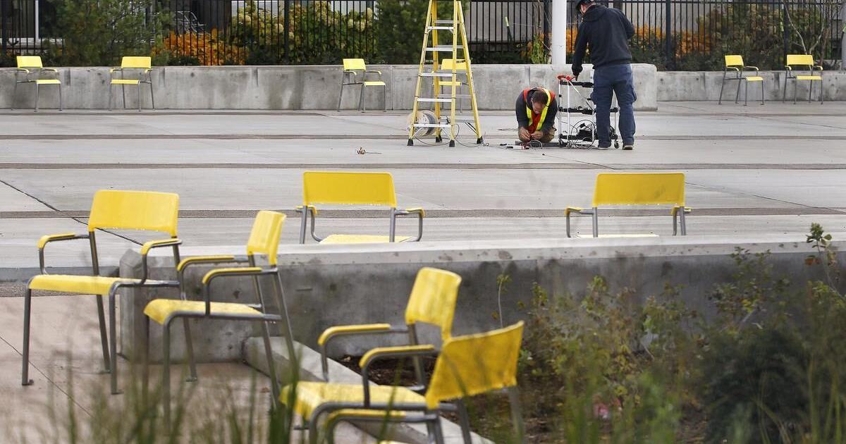 Photos: Peterborough’s Quaker Foods Urban Park finally nearing completion