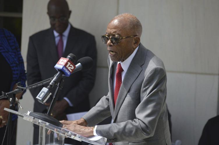 Legendary civil rights attorney Fred Gray honored with statue in Alabama