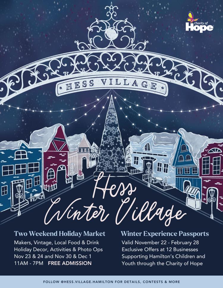 Winter village, market bring holiday cheer to Hess Village