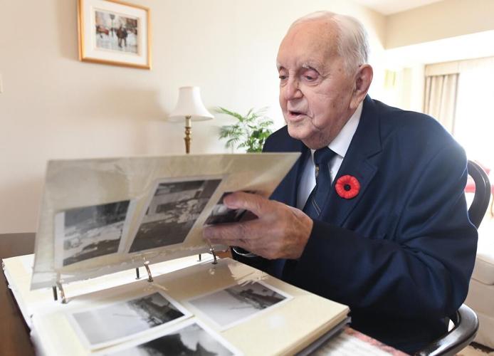 Long forgotten painting brings back wartime memories