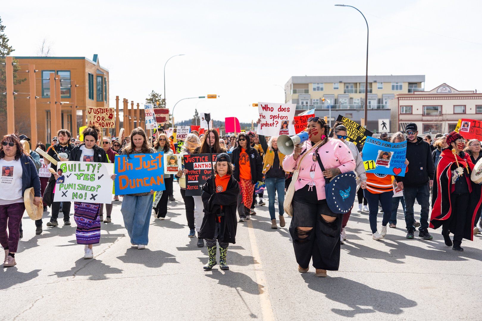Whitehorse protest decries manslaughter verdict in First Nation man’s death