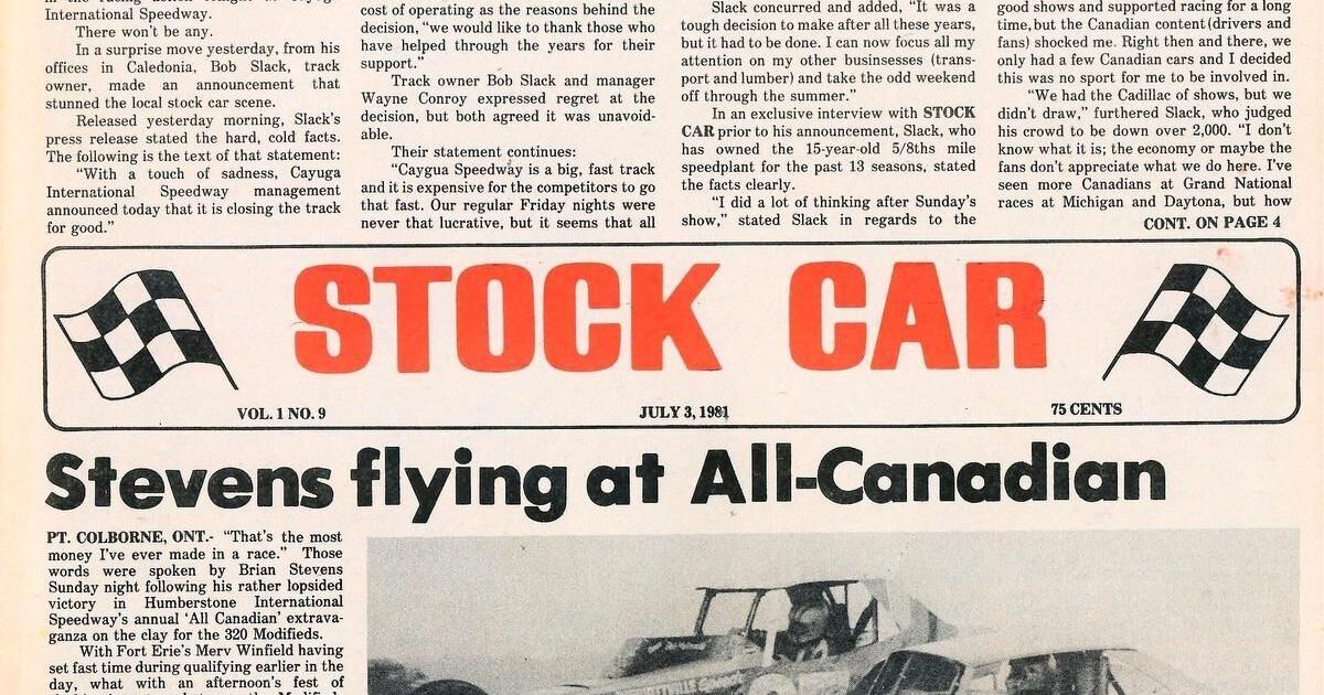 Racing papers are a glance into the past