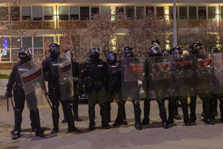 Protesters block main state Serbian TV building as tensions soar ahead ...