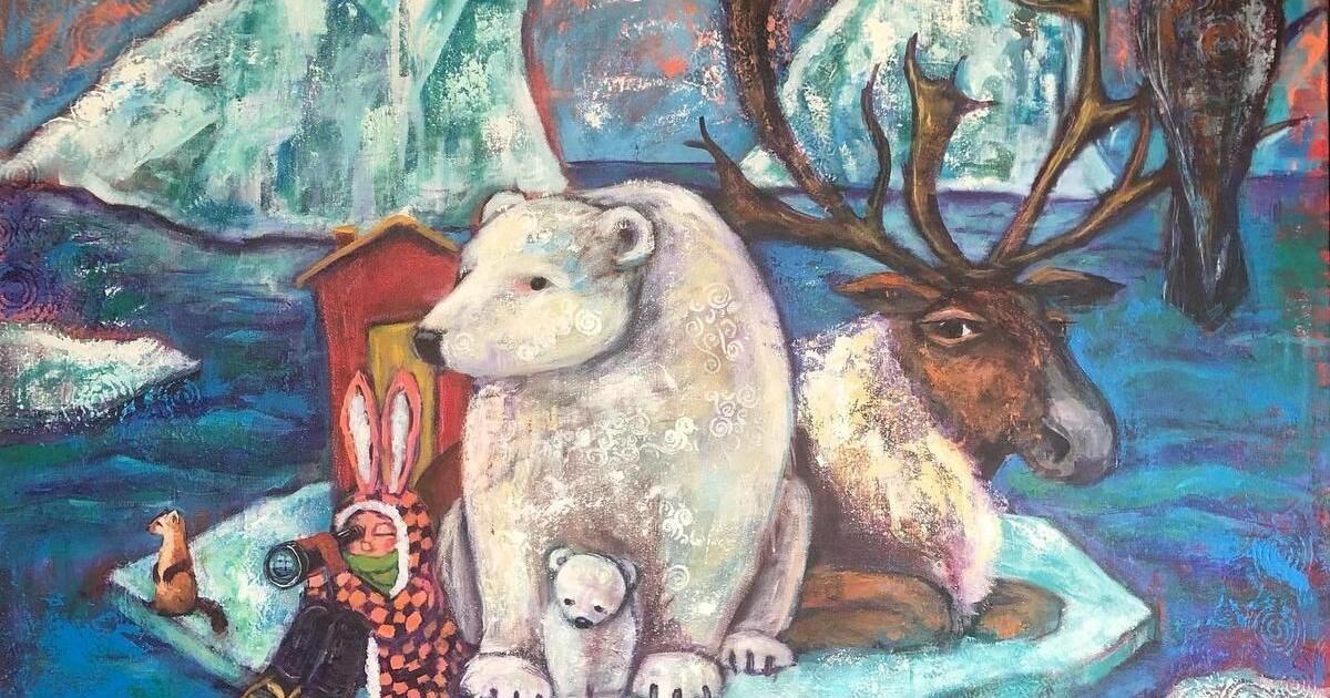 Sandee Ewasiuk’s latest paintings focus on wildlife under threat