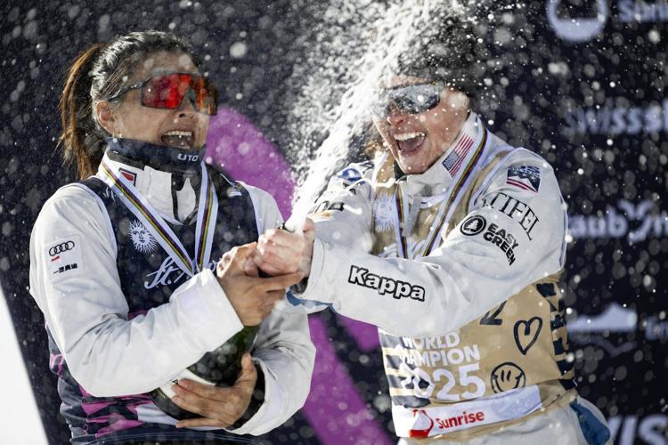 American Kaila Kuhn gets another aerials gold at freestyle worlds