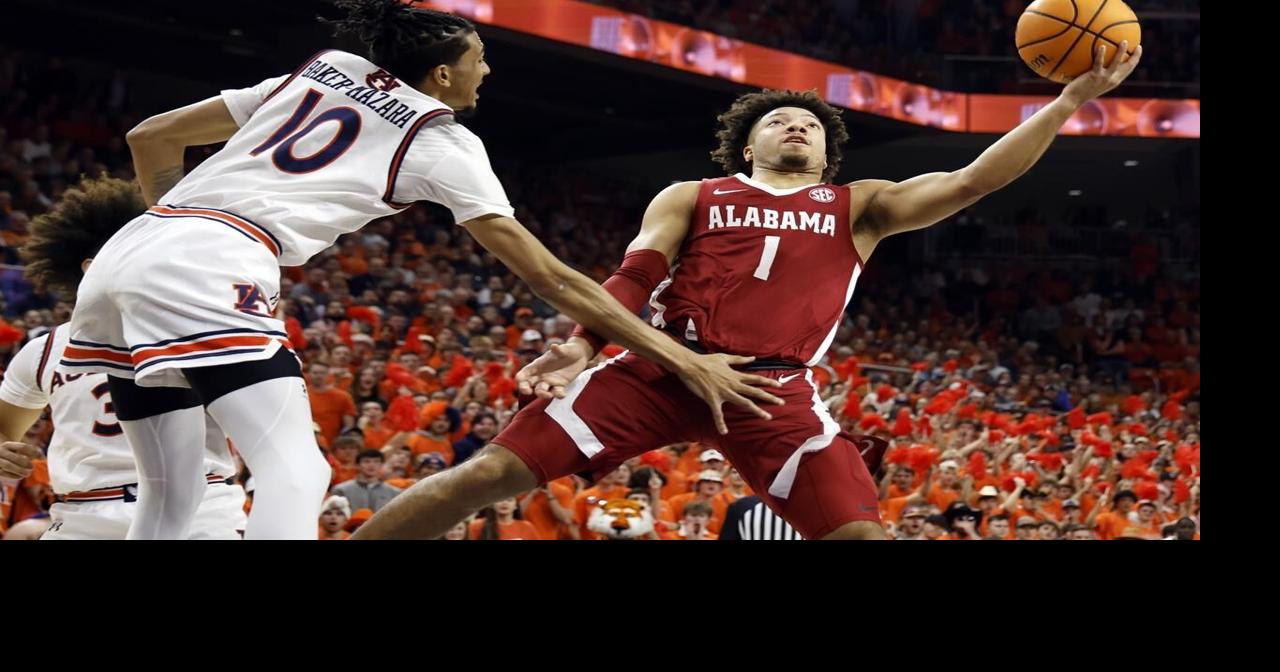 No. 12 Auburn makes school-record 40 free throws in 99-81 win over No. 16 Alabama