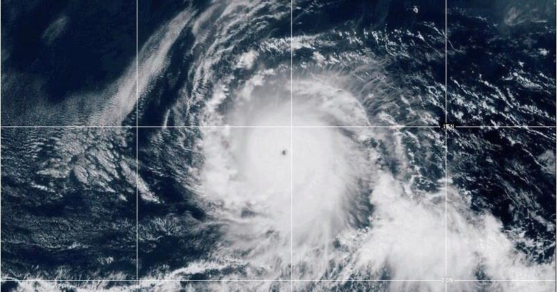 Hurricane Kristy strengthens into a Category 5 storm in the Pacific Ocean