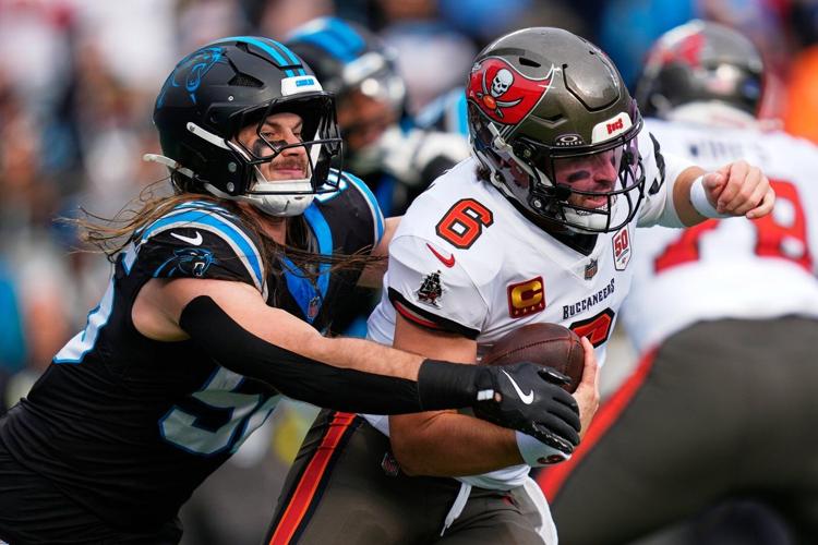 Bryce Young throws 2 TDs, Panthers finally beat Bucs 23-20 to take over ...