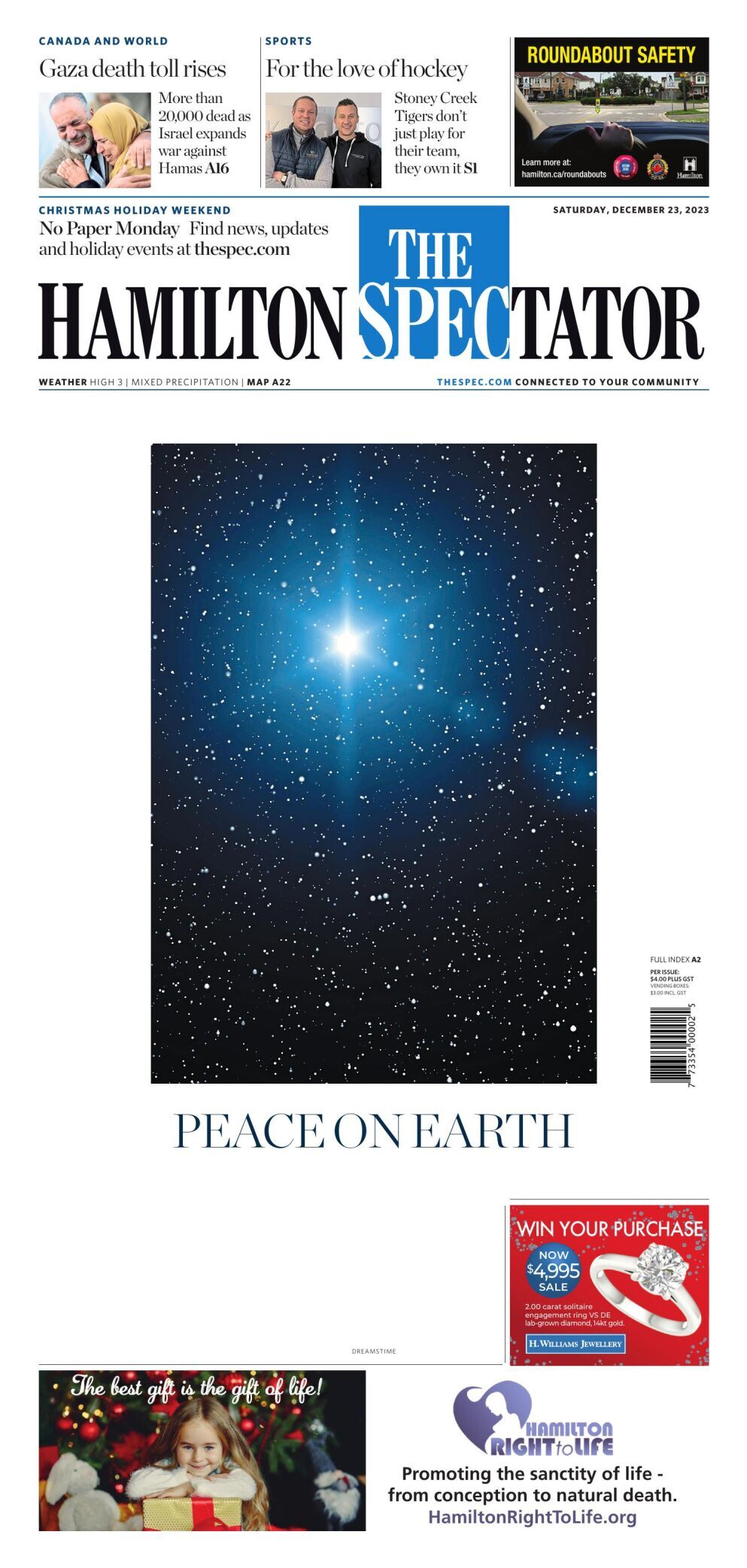 The Hamilton Spectator Christmas edition