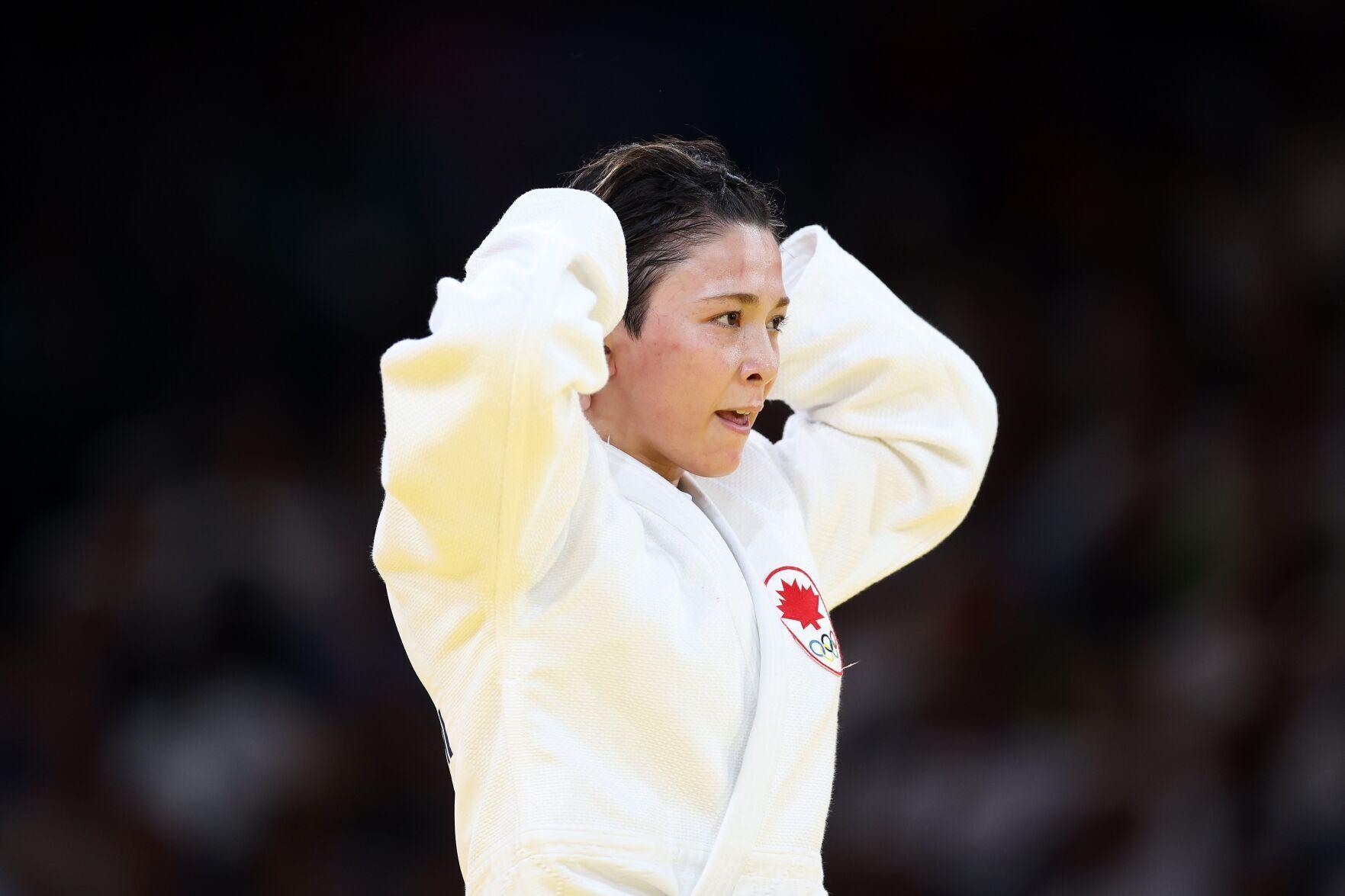 Judoka Christa Deguchi wins Canada's first gold medal at Paris Olympics