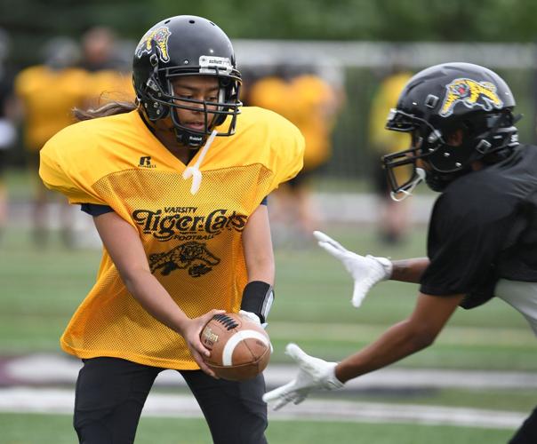 The girls finally get their chance at tackle football