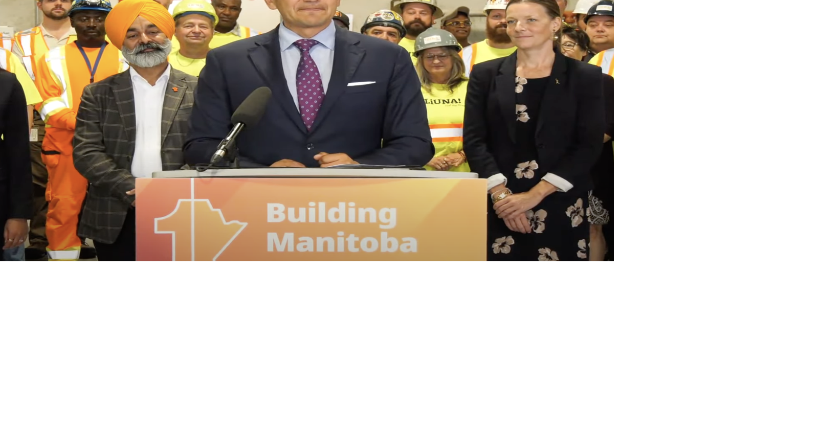 Manitoba Signs Landmark Jobs Agreement to Build Four New Schools ...