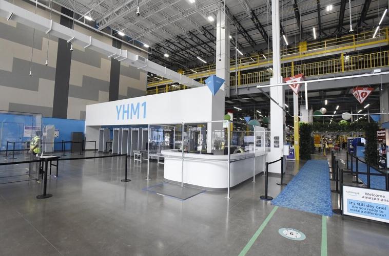 Take a look inside Amazon’s fulfilment centre near Upper James